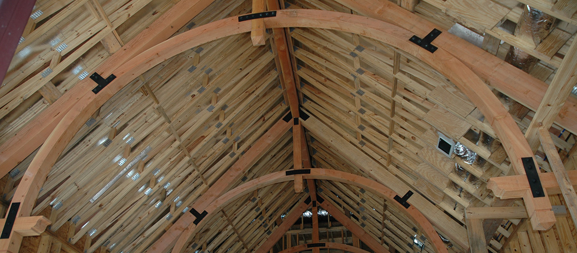 Benders Landing Residence | Structural Wood Components